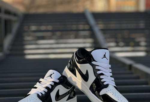 Кроссовки Nike Air jordan 1 Low глянцевые