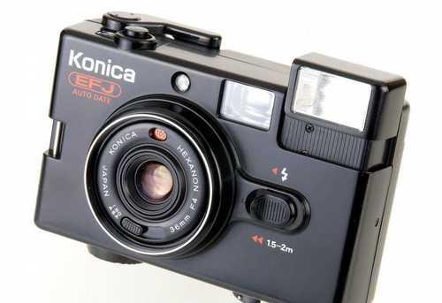 Konica EFJ фотоаппарат протестирован с пленкой
