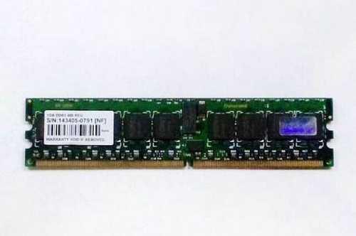 RAM серверная DDR1 1024Mb PC3200R (400) R-dimm