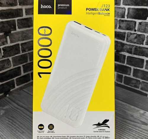 Портативный аккумулятор (Power Bank) hoco J123