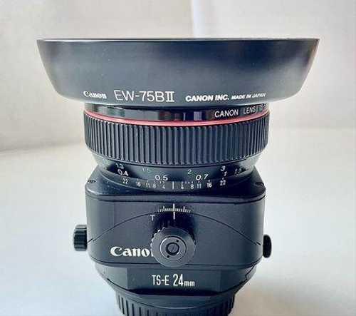Canon TS-E 24mm F/3.5 Tilt Shift
