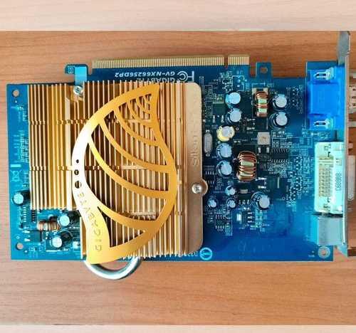 Видеокарта PCI-E gigabyte GeForce 6600 256Mb 128b