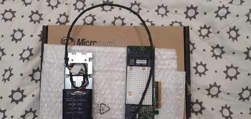 Microsemi Adaptec smartraid 3154-24i + конденсатор