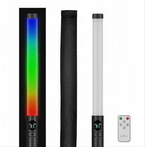 Rgb light stick 50 см c oled экраном