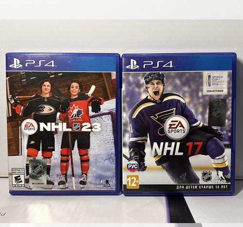 Игра: NHL 23/ NHL 17: диск ps4