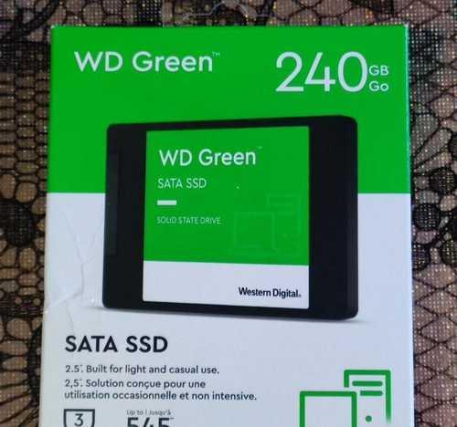 Western Digital 240 гб SSD-диск Green 240GB