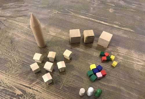Фишки и кубики для настольных игр