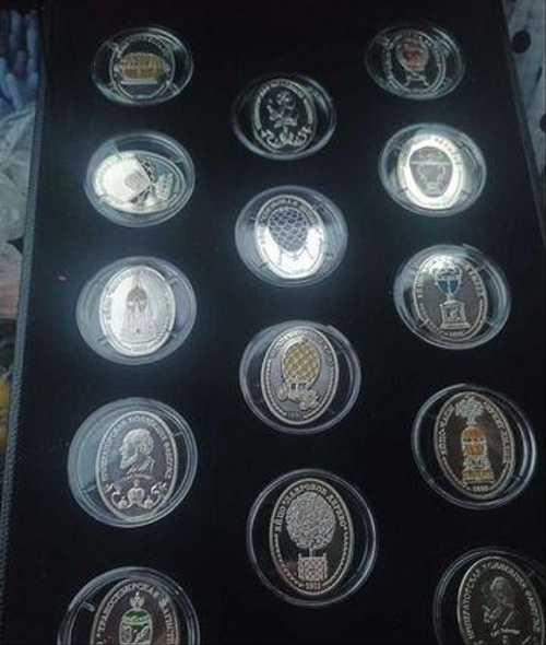 Коллекция серебрянных медалей Карла Фаберже