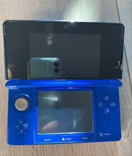Nintendo 3ds old cobalt blue японка