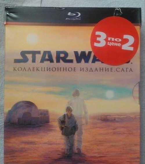 Star Wars Коллекционное издание 9 Blu-ray sealed