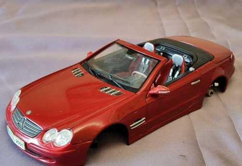 Модель Mercedes SL maisto 1:18