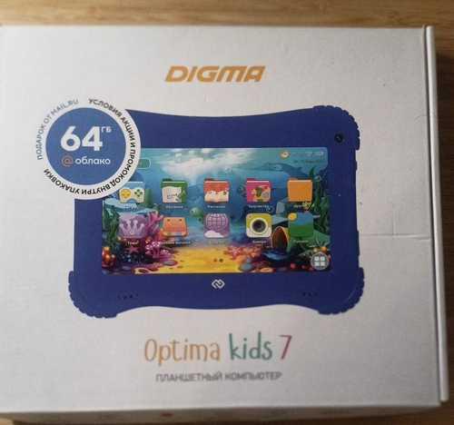 Планшет digma optima kids7