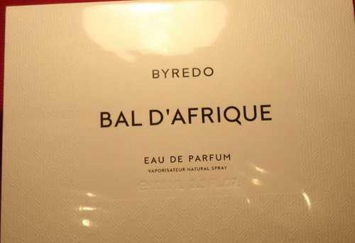 Парфюм 100мл Оригинал Byredo Parfums Bal D'afriquе