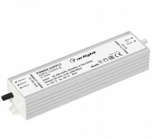 Arlight Блок питания arpv-24060B (24V, 2.5A, 60W)