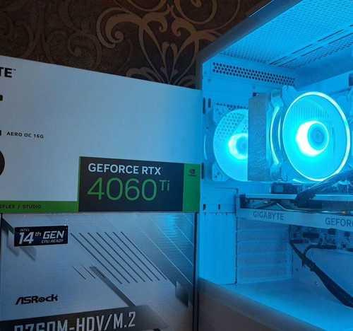 Новый RTX4060Ti Aero 16GB+Core i5-12400/DDR5/1TB