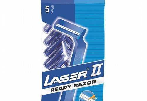 Бритвы одноразовые комплект 5 шт. laser 2 (аналог