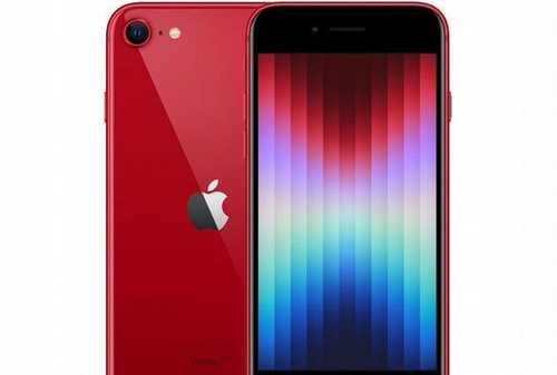 Смартфон iPhone SE 2022, 64 Гб, красный