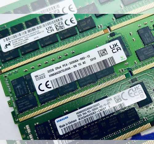 Серверная память DDR4 32gb 3200 ECC REG