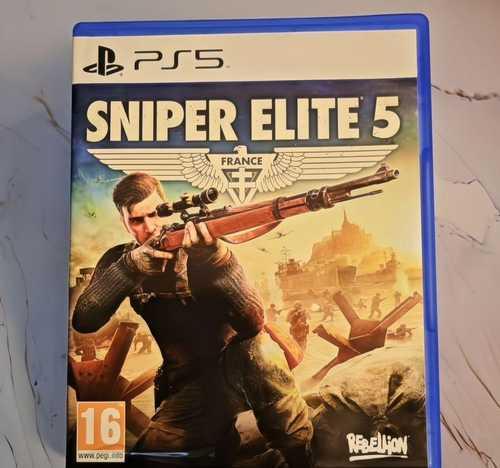 Sniper elite 5 ps5 диск