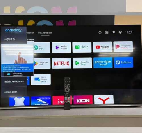 Телевизор dexp 4K SMART TV