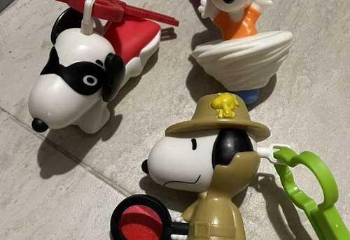 Игрушки из макдональдса Snoopy (Снупи)