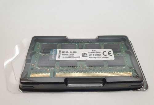 DDR2 2Gb 800 Mhz So-Dimm 2Rx8 KVR800D2S6/2G