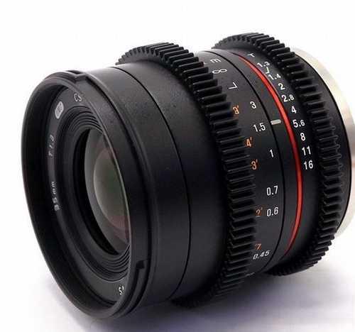 Samyang 35mm T1.3 UMC CS for Canon EOS M