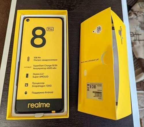 Realme 8 Pro 6/128GB черный