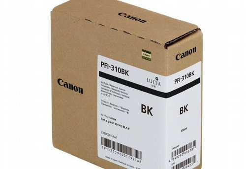 Картридж Canon PFI-310BK черный увеличенный оригин