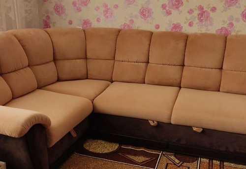 Угловой диван и кресло- кровать