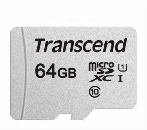Карта памяти Transcend ts64gusd300s-A microsdxc 64