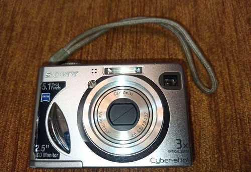 Компактный фотоаппарат sony cyber shot DSC-W5