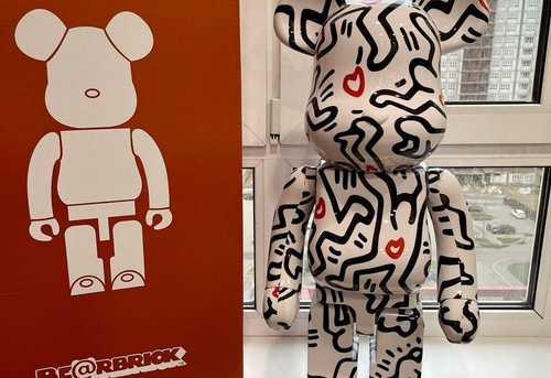 Мишка bearbrick Keith Haring 70 см