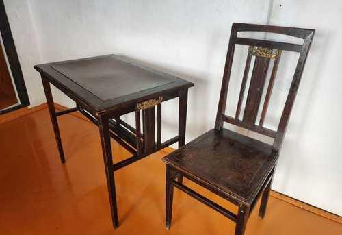 Антиквариат мебель стул и стол