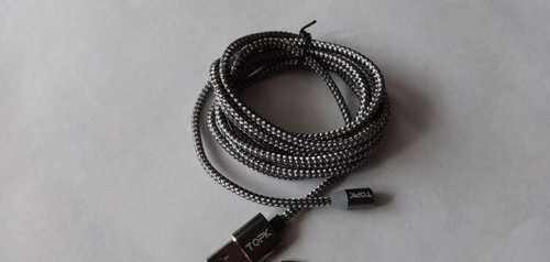 Магнитный зарядный кабель