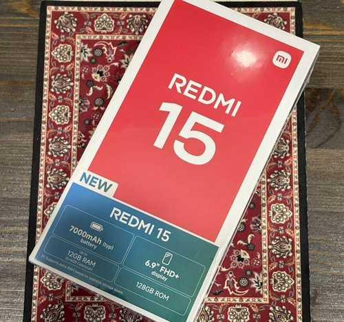 Xiaomi Redmi 15, 6/128 ГБ