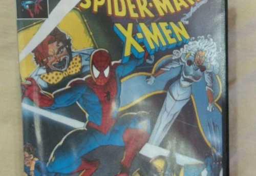 Spider-man X-MEN Sega Сега Лицензия