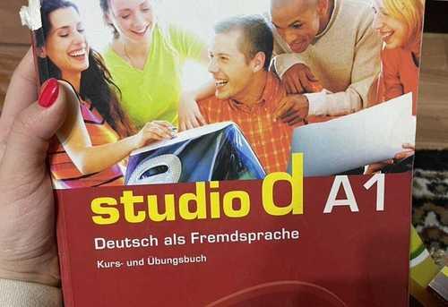Учебники по немецкому Studio d A1 и A2