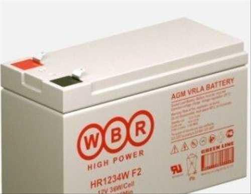 WBR Батарея HR1234W (12V/9Ah) (34W)