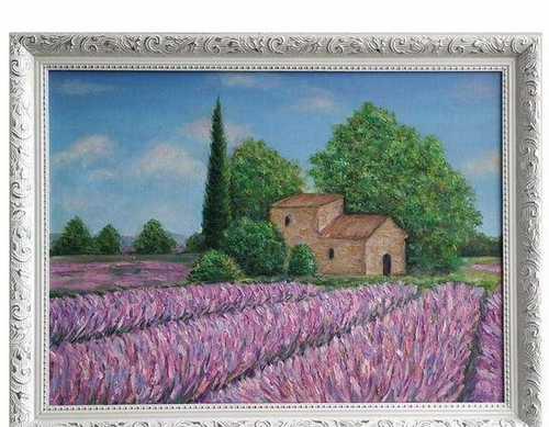 Картина маслом Лаванда Италия Живопись Пейзаж