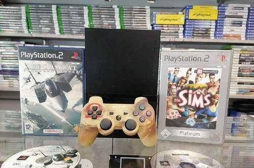 PS2 Slim + Игры