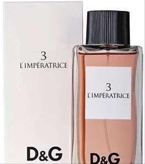 Туалетная вода DG L'imperatrice 100мл
