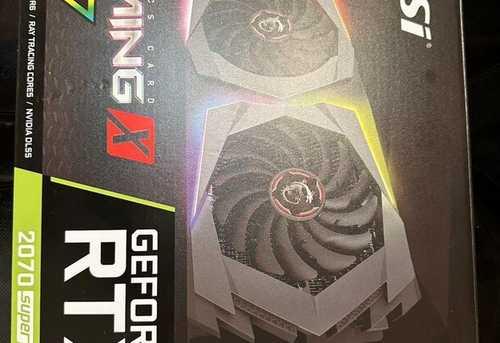 Коробка от видеокарты MSI geforce RTX 2070 Super