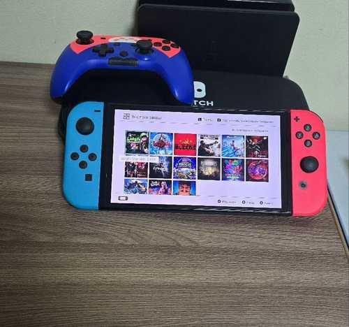 Nintendo switch Oled 128gb Атмосфера