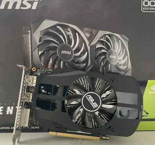 Видеокарта asus gtx 1650 phoenix 4gb