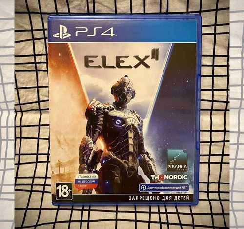 Elex 2 диск PS4