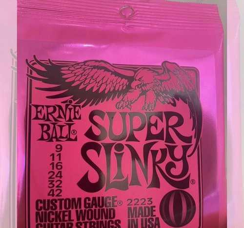 Ernie ball 9-42 super slinky