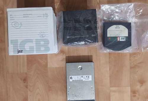 Iomega Jaz 1 гб V1000Si 50-Pin scsi + 7 дисков 1gb