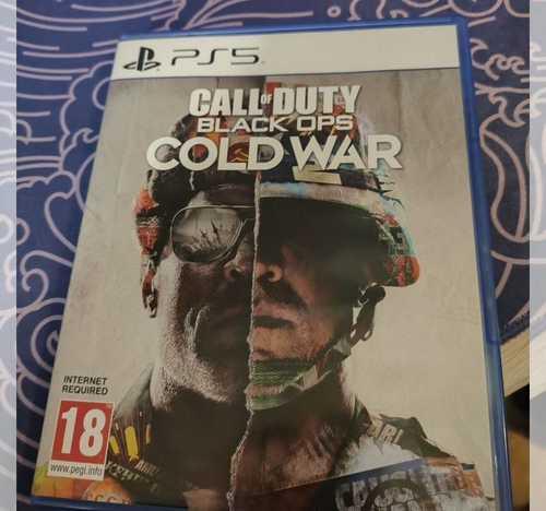 Диск Call of Duty Black Ops Cold War PS5