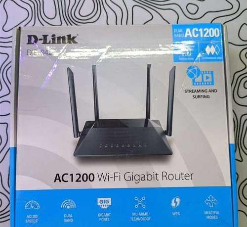 Роутер D-Link AC1200, 5G, Wi-fi, Гигабитный, Новый